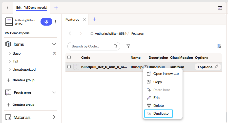 Authoring Hub - How to add features into a catalog – Content Studio