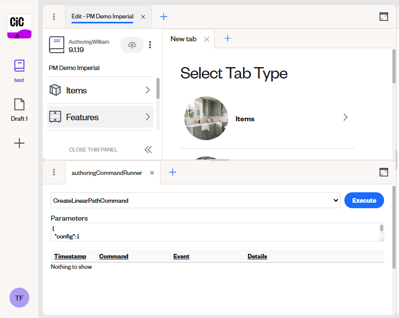 Authoring Hub - Interface – Content Studio