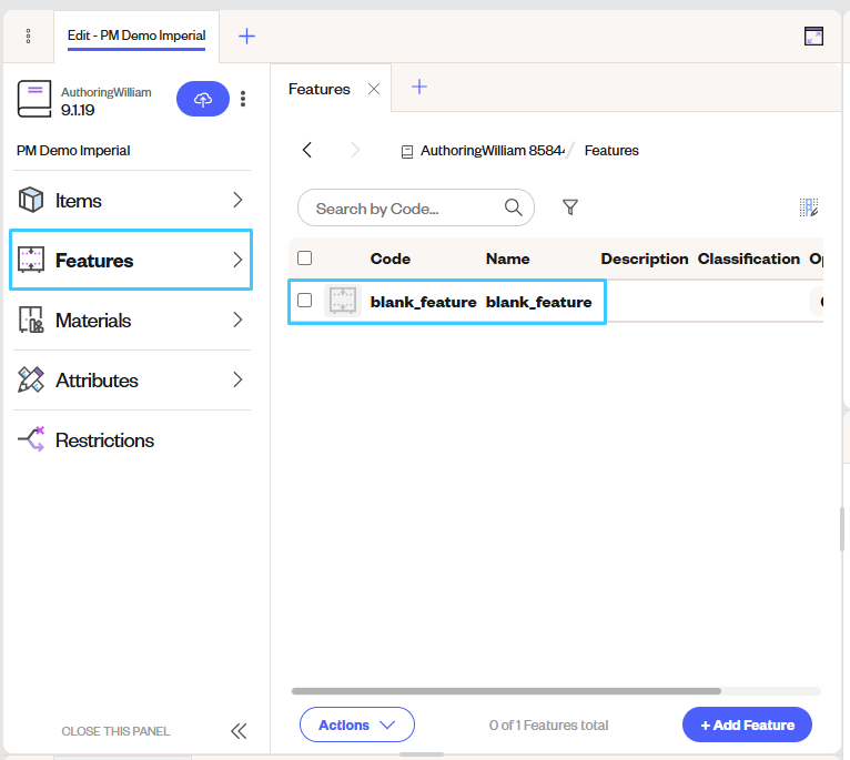 Authoring Hub - How to add features into a catalog – Content Studio