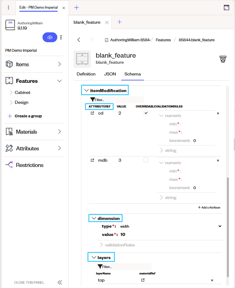 Authoring Hub - How to add features into a catalog – Content Studio